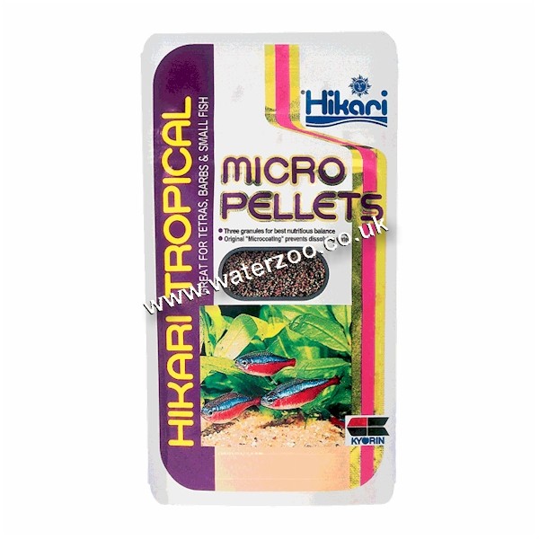 Hikari Micro Pellets 22g | The WaterZoo | Tropical fish | marine fish ...