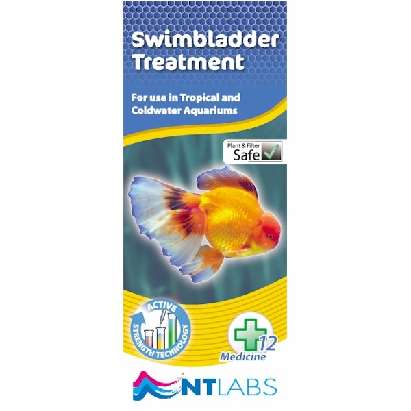 Nt Labs Swimbladder Treatment 100ml | The WaterZoo | Tropical fish ...