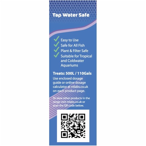 Nt Labs Tap Water Safe 100ml | The WaterZoo | Tropical fish | marine ...