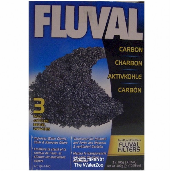 Fluval Carbon 3 X 100g | The WaterZoo | Tropical fish | marine fish ...