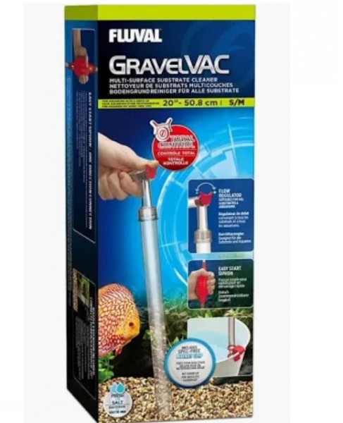 Fluval Gravel Vac Small/medium | The WaterZoo | Tropical fish | marine ...