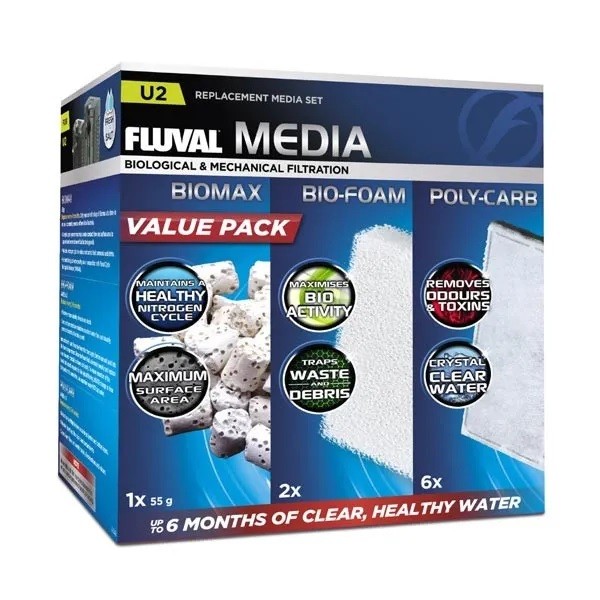 Fluval U2 Media Value Pack | The WaterZoo | Tropical fish | marine fish ...