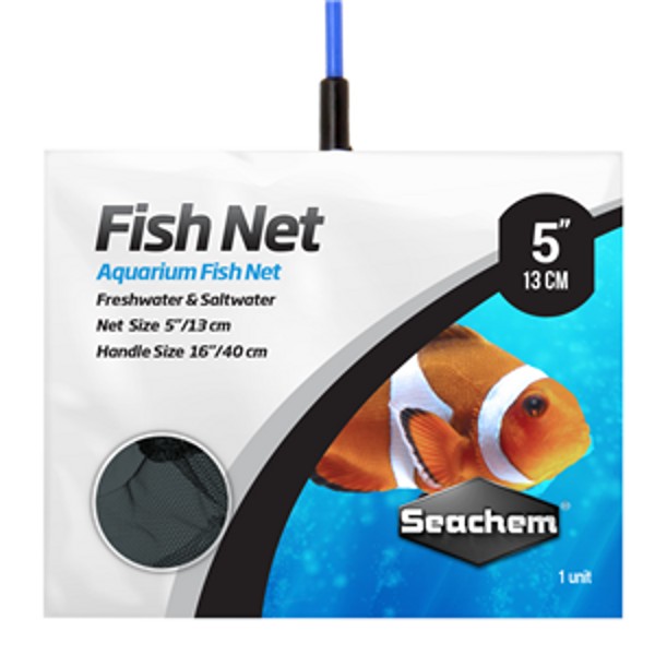 Seachem Aquarium Net Coarse 5" Long Handle | The WaterZoo | Tropical ...