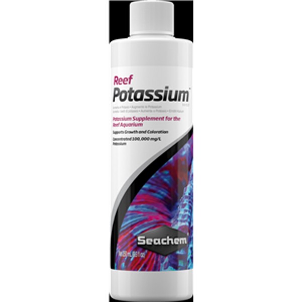 Seachem Reef Potassium 250ml | The WaterZoo | Tropical fish | marine ...