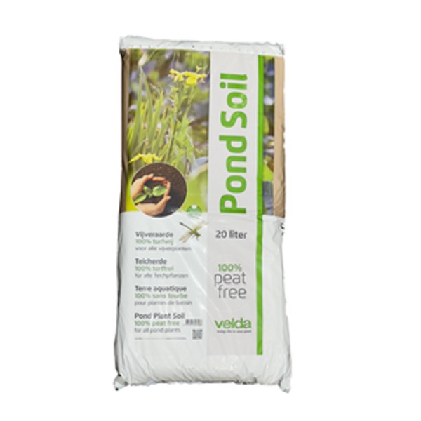 Velda Peat Free Pond Soil 20 Litres | The WaterZoo | Tropical fish ...