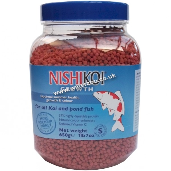 Nishikoi Growth 750g Small | The WaterZoo | Tropical fish | marine fish ...