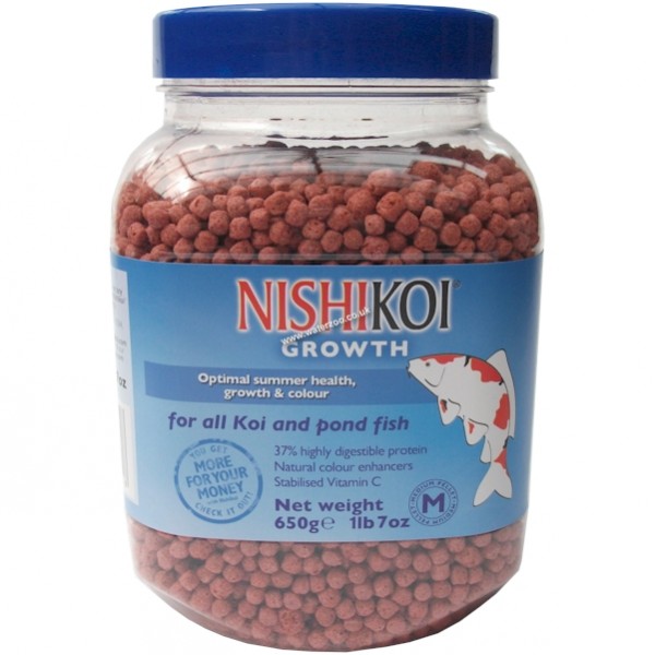 Nishikoi Growth 750g Med | The WaterZoo | Tropical fish | marine fish ...