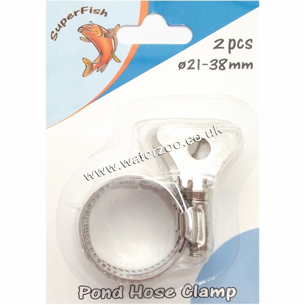 Superfish Hose Clamp 21-38mm 2pk | The WaterZoo | Tropical fish ...