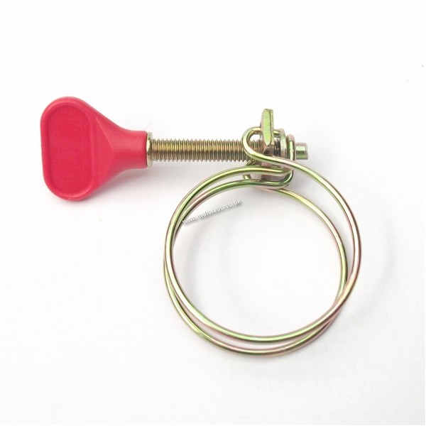 Wire Hose Clip Red 32-40mm | The WaterZoo | Tropical fish | marine fish ...