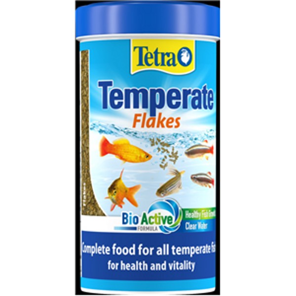 TETRA TEMPERATE FLAKE 250ML | The WaterZoo | Tropical fish | marine ...